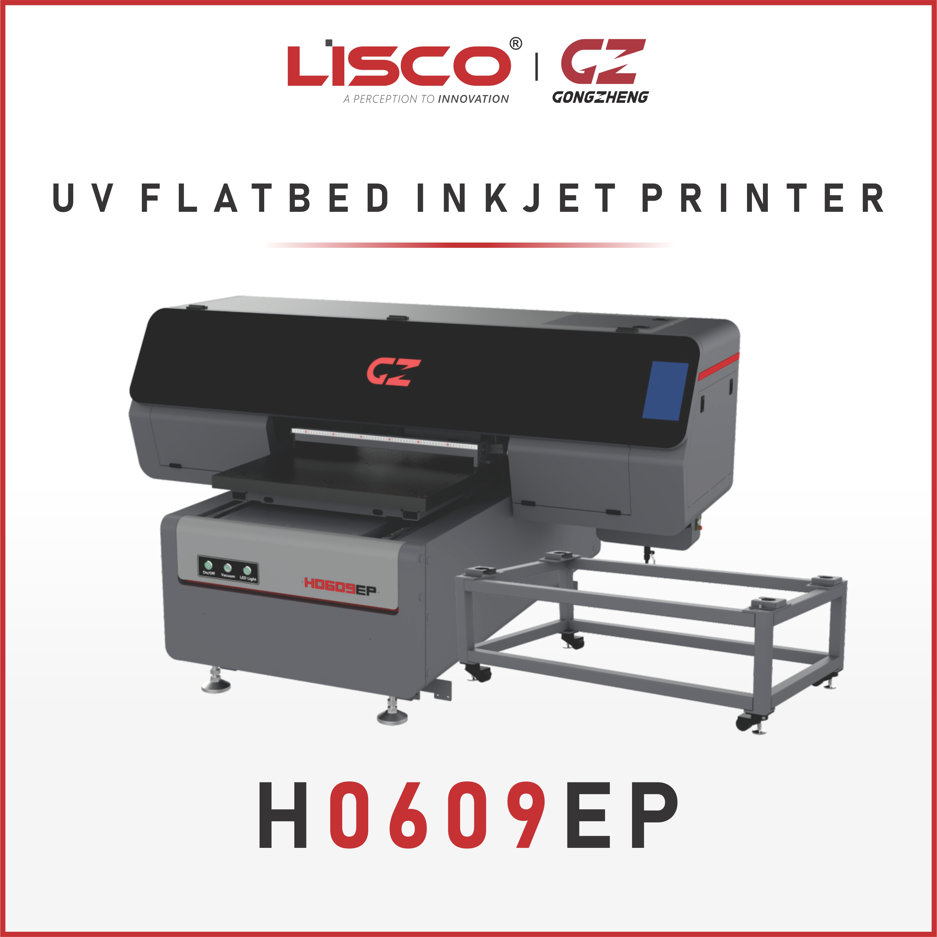 UV Flatbed Inkjet Printer H0609EP