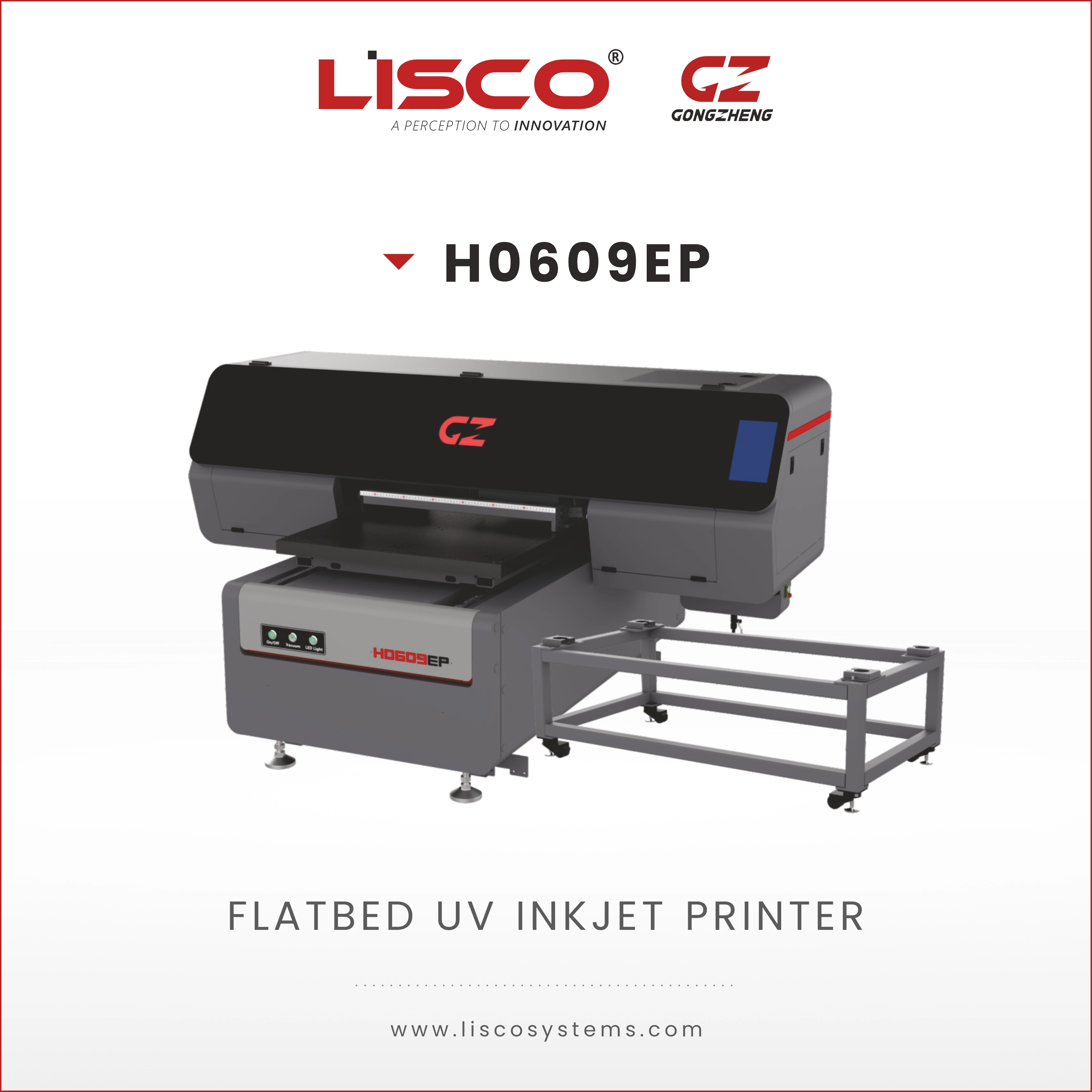 UV Flatbed Inkjet Printer H0609EP