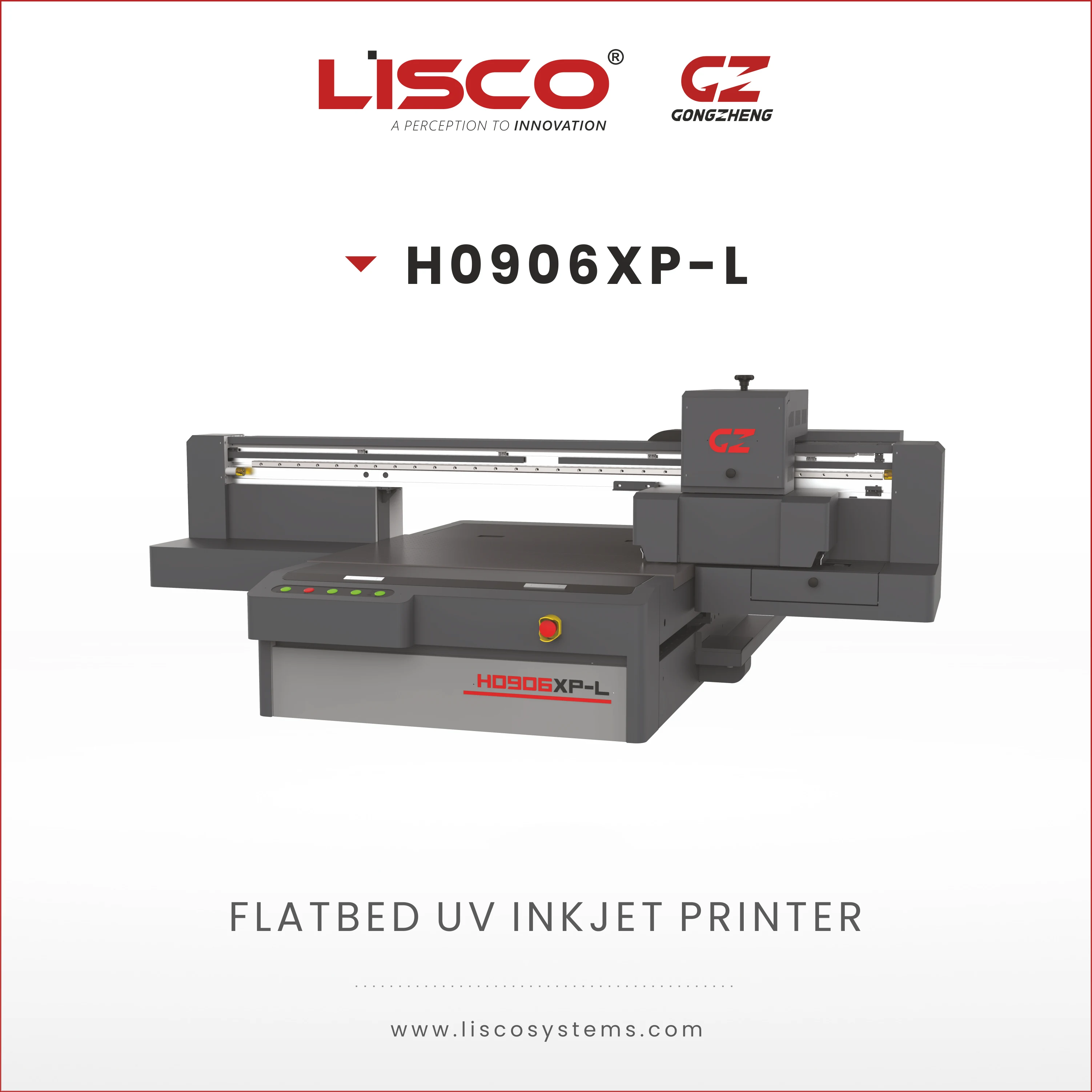 UV Flatbed Inkjet Printer H0906XP-L